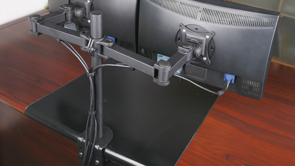 Enhancing Productivity: How a Dual Monitor Stand with Monitors Can Tra ...